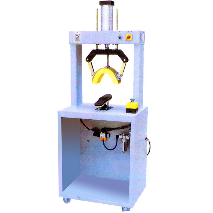 TS-906 Pneumatic Pressing Machine for Toe Cap Shoe front pneumatic ...