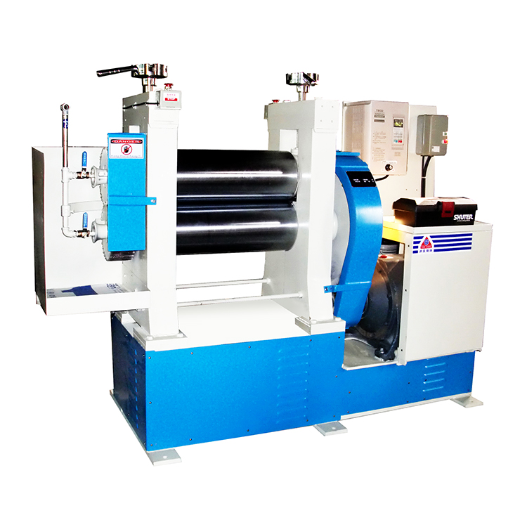 2 roll, calender, rubber sheet machine