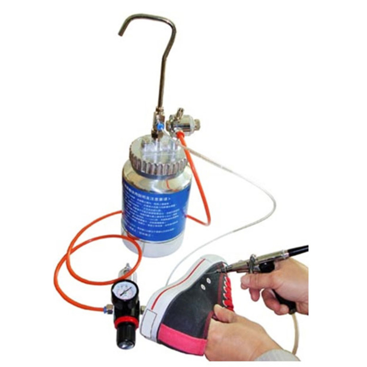 Pneumatic glue injector