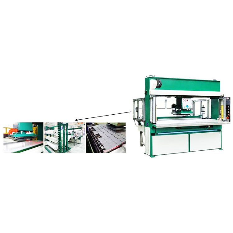 Computerized travelling head hydraulic cutting machine