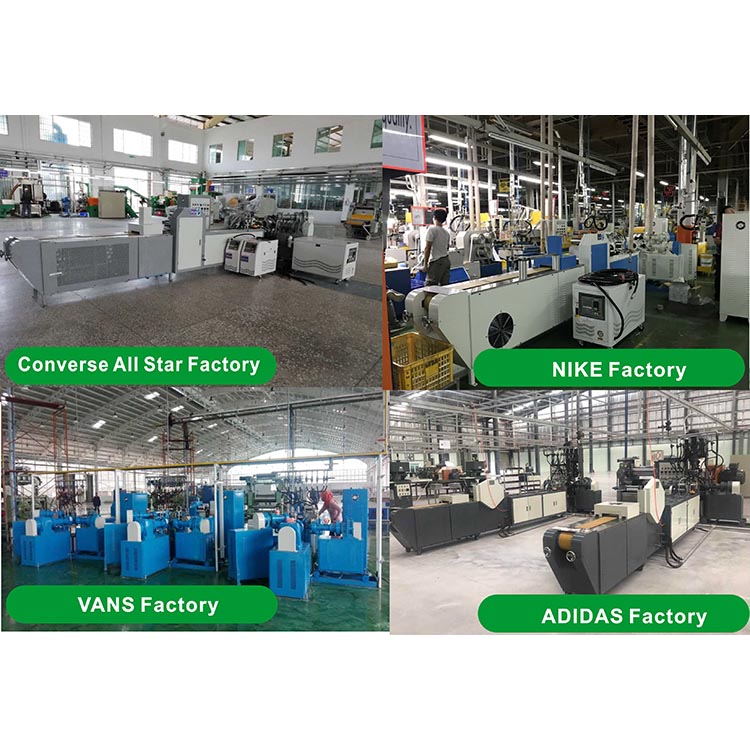 rubber extruder, foxing tape, shoe welt, plain welt, color extruder ...