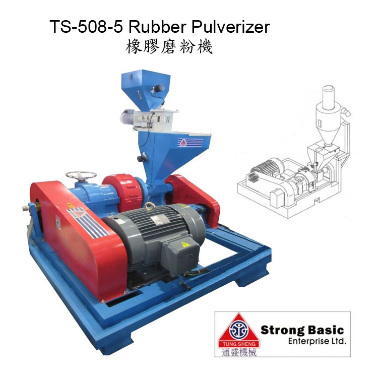 Rubber Pulverizer, rubber powder machine - Tung Sheng Co., Ltd.